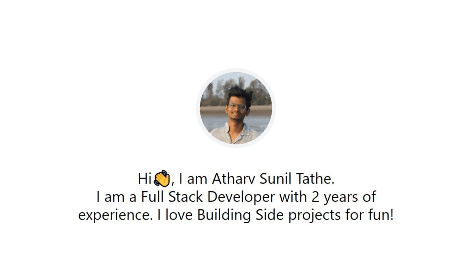 Atharv Tathe | Full Stack Developer
